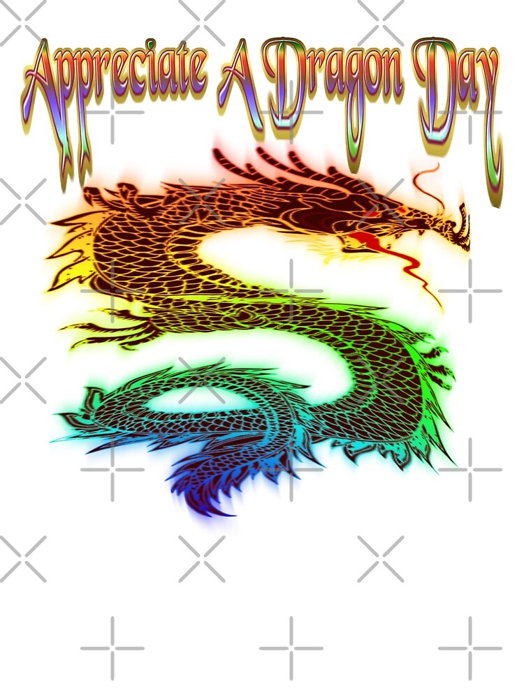 Póster «Apreciar un día del dragón apreciar un día del dragón» de ...