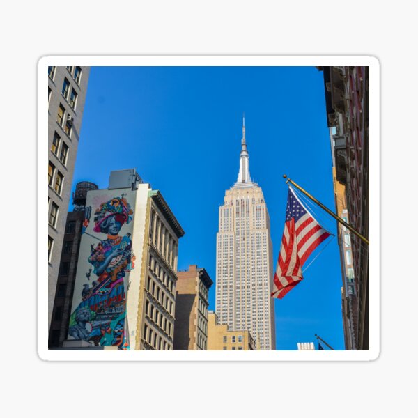 "Empire State Building New York City" Sticker for Sale by ...