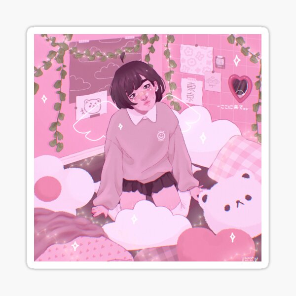 "Come here" Sticker for Sale by mangamushroom | Redbubble