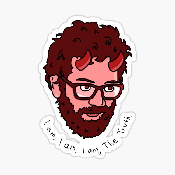 "Small Red Boy" Sticker for Sale by e-handsanitizer | Redbubble
