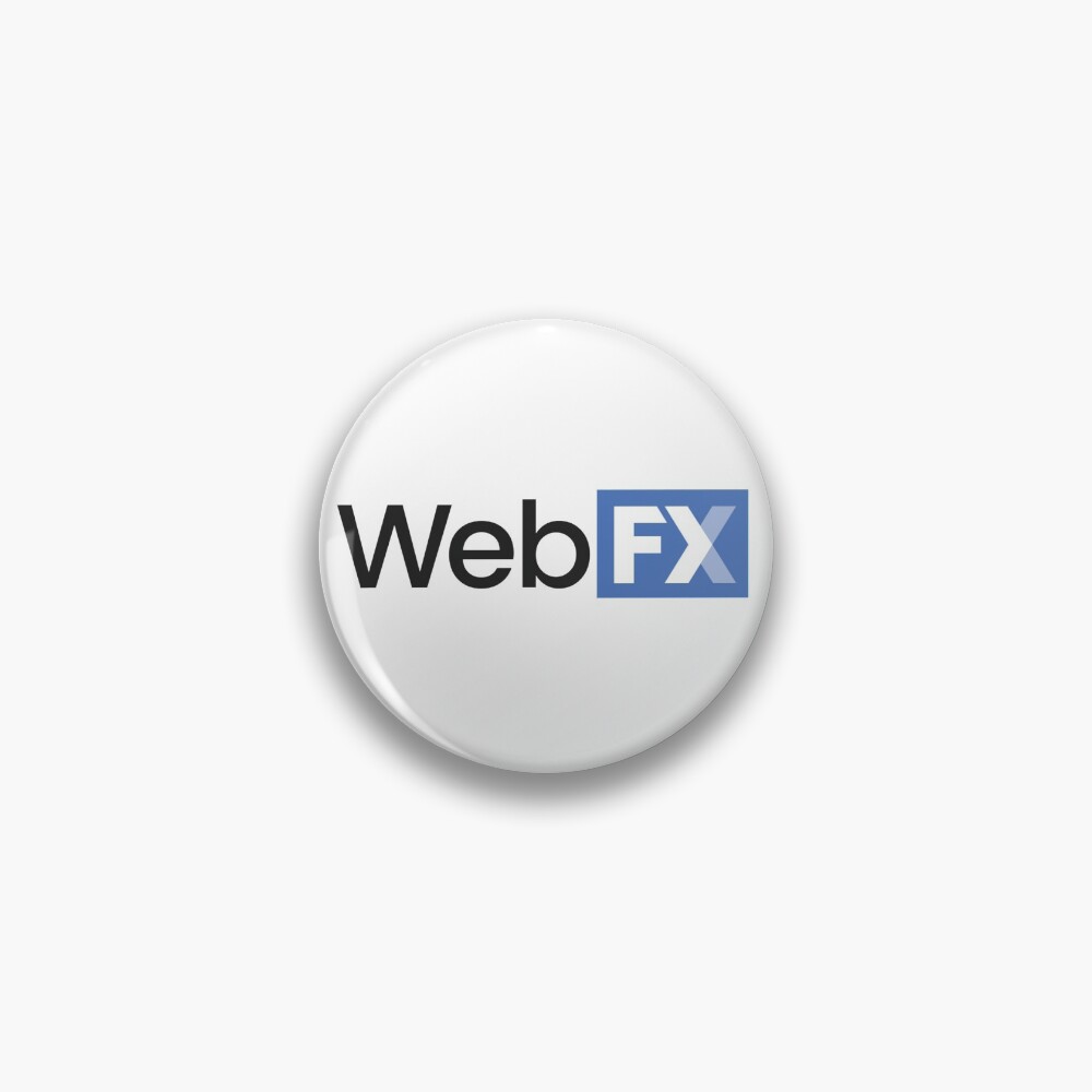 "WebFX logo" Sticker for Sale by Shep68 | Redbubble