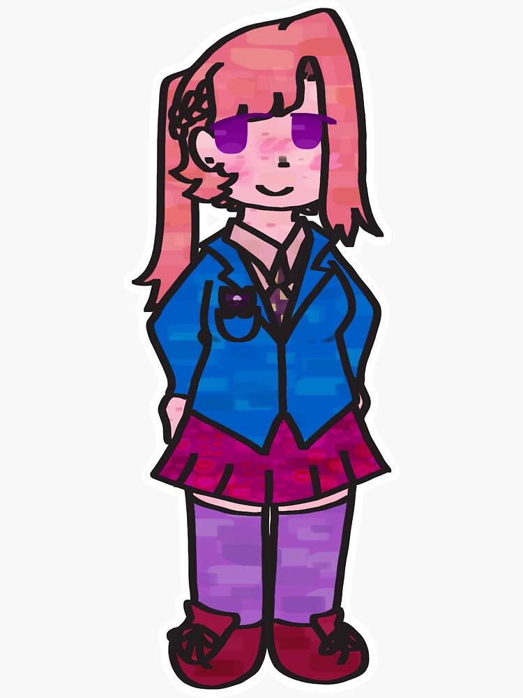 "sara " Sticker for Sale by ranmilky | Redbubble