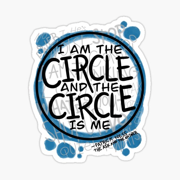 "I Am The Circle" Sticker for Sale by exstar | Redbubble