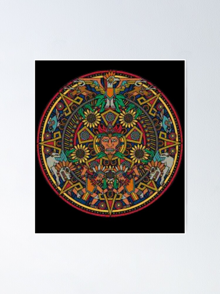 Póster «La belleza de la realeza azteca» de Chatos10 | Redbubble