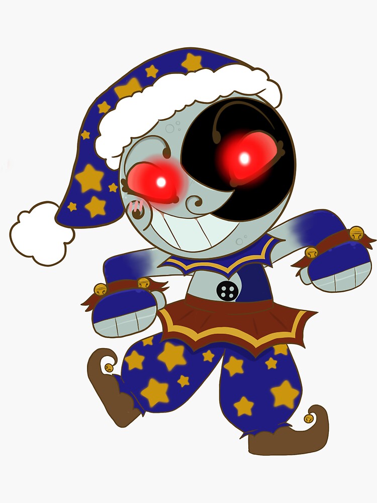 "Moon Security Breach" Sticker for Sale by InkyTeeth | Redbubble