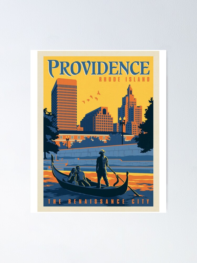 "Providence Rhode Island The Renaissance City " Poster for Sale by ...