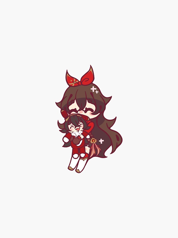 "Chibi Amber" Sticker for Sale by sakuratea | Redbubble