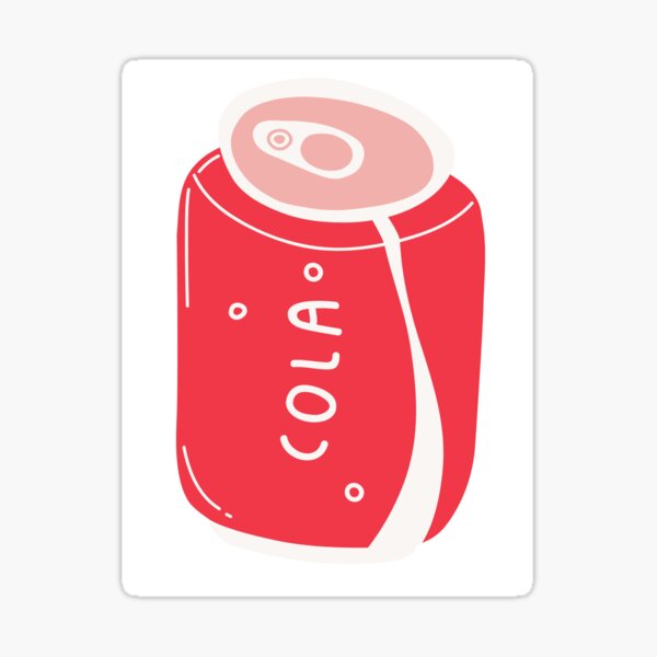 "Cute Cola" Sticker by BossYang | Redbubble