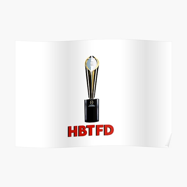 "Hbtfd " Poster for Sale by maddiesiegel | Redbubble