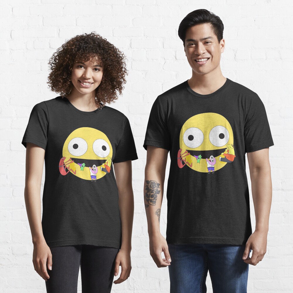 "smiling friends logo" T-shirt for Sale by ABU-HASBROWN | Redbubble ...