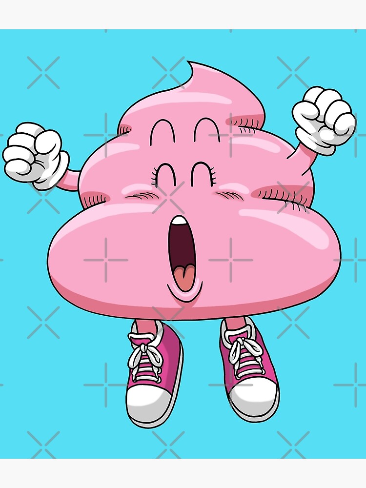 "pink poop" Poster by ANAIDEIADESIGNS | Redbubble