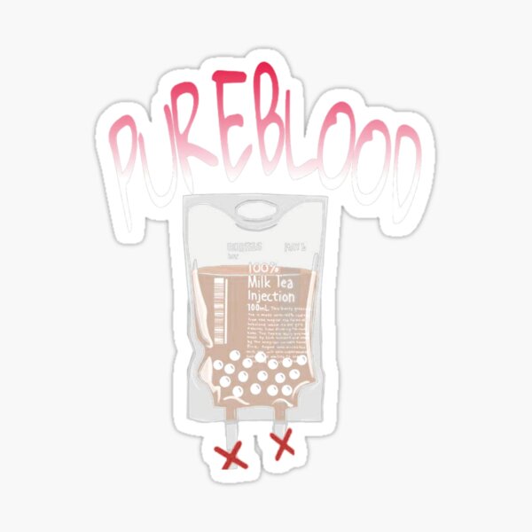 "Pureblood " Sticker for Sale by Jeanetteandsonz | Redbubble