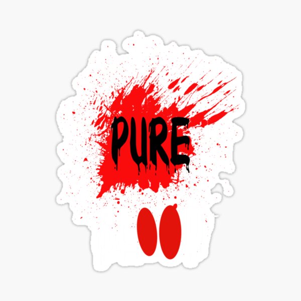 "Pureblood " Sticker for Sale by Jeanetteandsonz | Redbubble