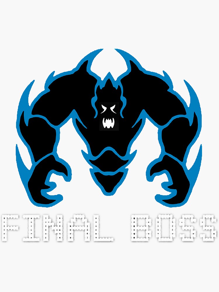 "FINAL BOSS Team Logo Active T-Shirt.png" Sticker for Sale by ...