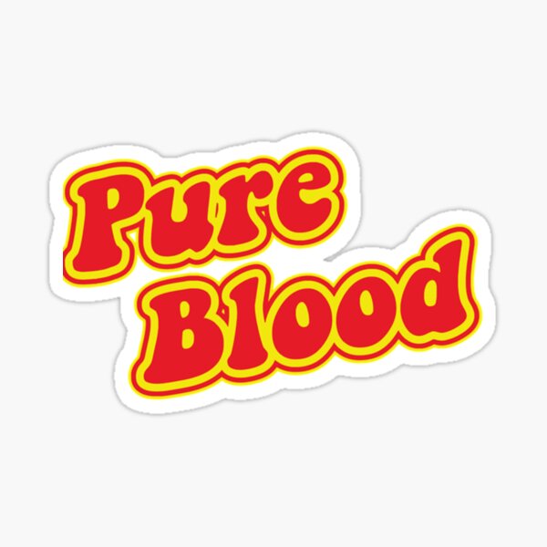 "Pureblood Halloween Horror " Sticker for Sale by Jeanetteandsonz ...