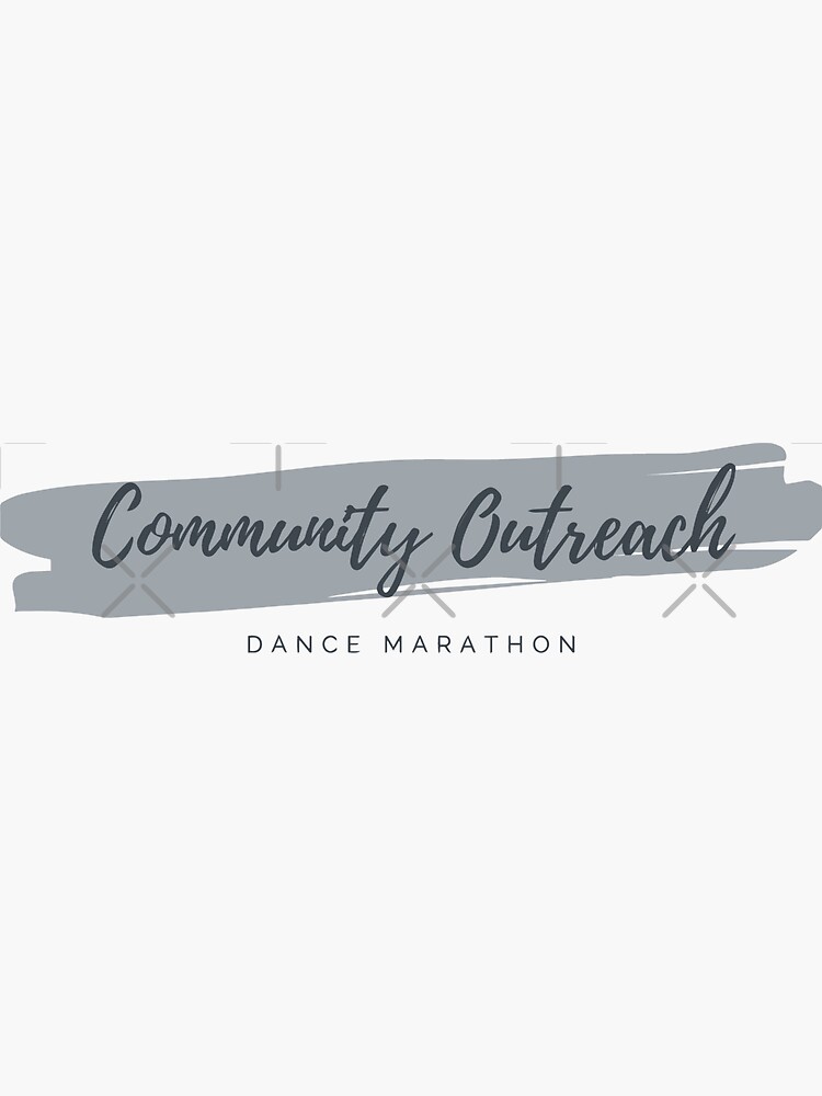 "Community Outreach Committee" Sticker for Sale by saudm | Redbubble