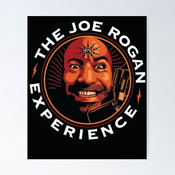"JRE Joe Rogan Experience Podcast Logo Classic T-Shirt.png" Poster for ...