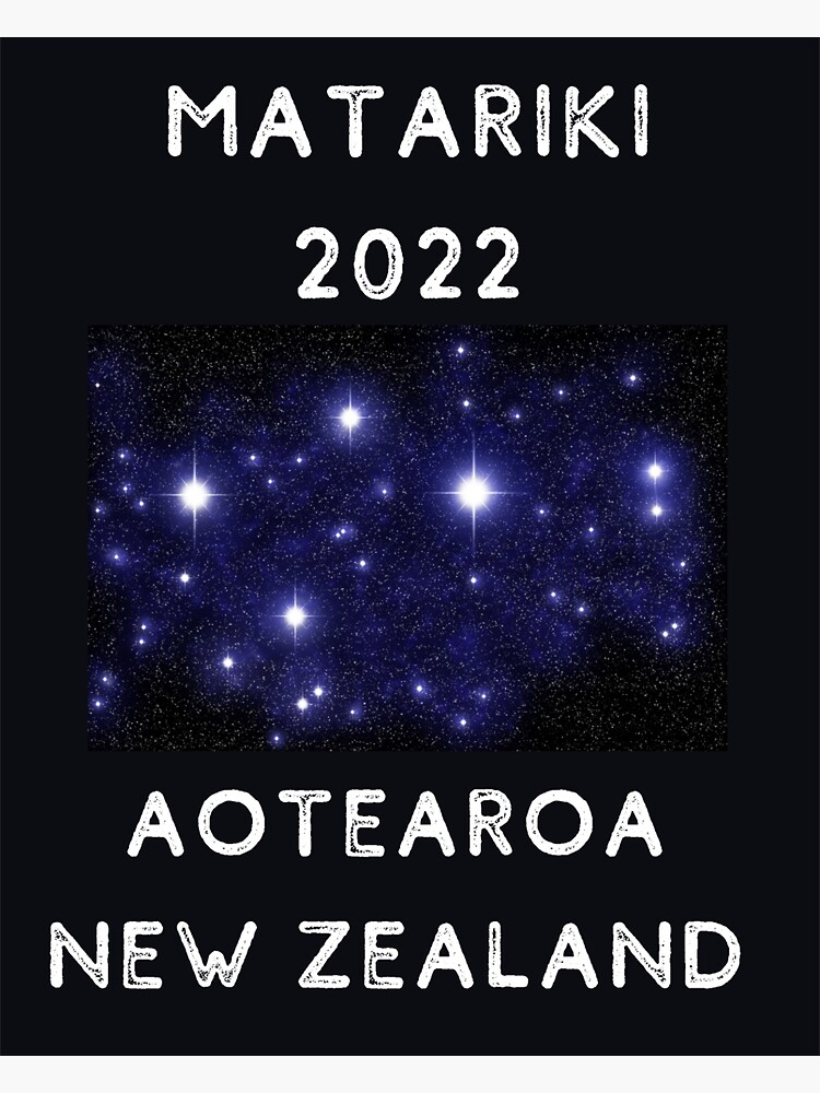 "Matariki Aotearoa New Zealand 2022" Sticker for Sale by ...