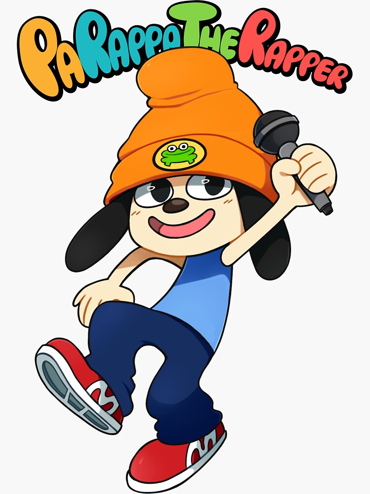 "PARAPPA THE RAPPER ARTIS" Sticker by enriquetaescal | Redbubble