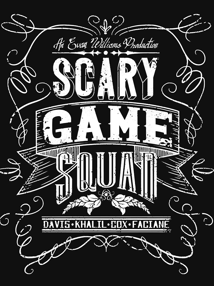 "Scary Game Squad Logo (Official) - White Classic T-Shirt.png ...