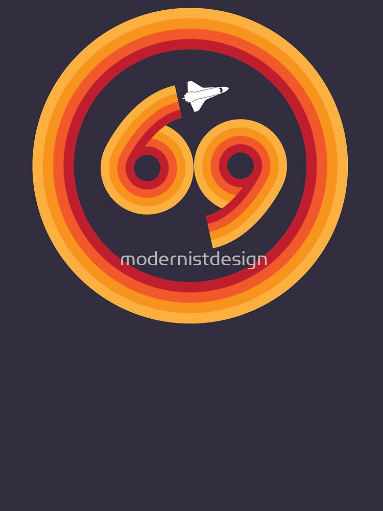 "Retro 1969" T-shirt for Sale by modernistdesign | Redbubble | 1969 t ...