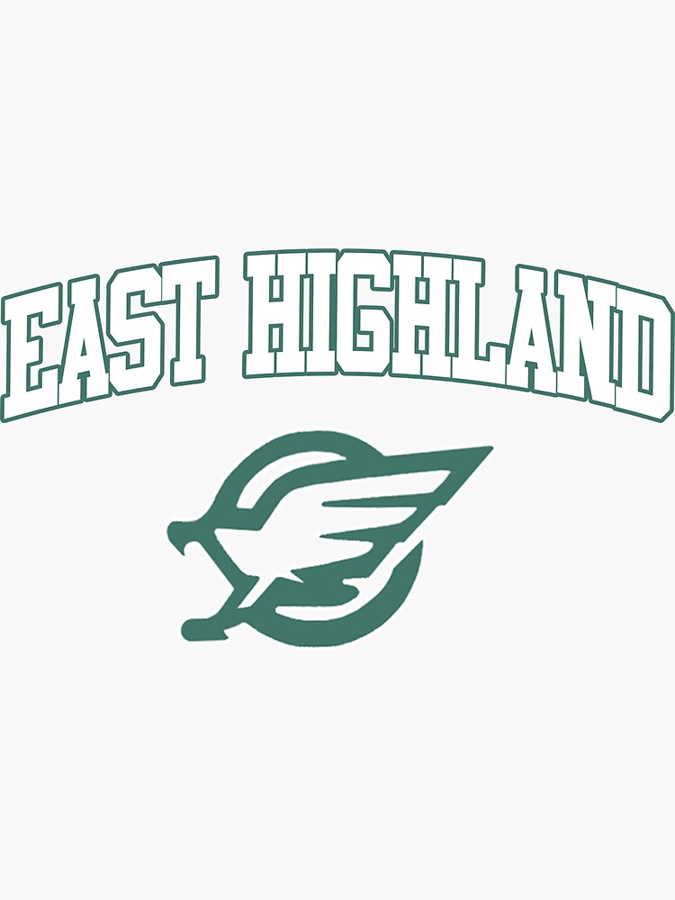 Pegatina «Escuela secundaria de East Highland Blackhawks» de tracevitt | Redbubble