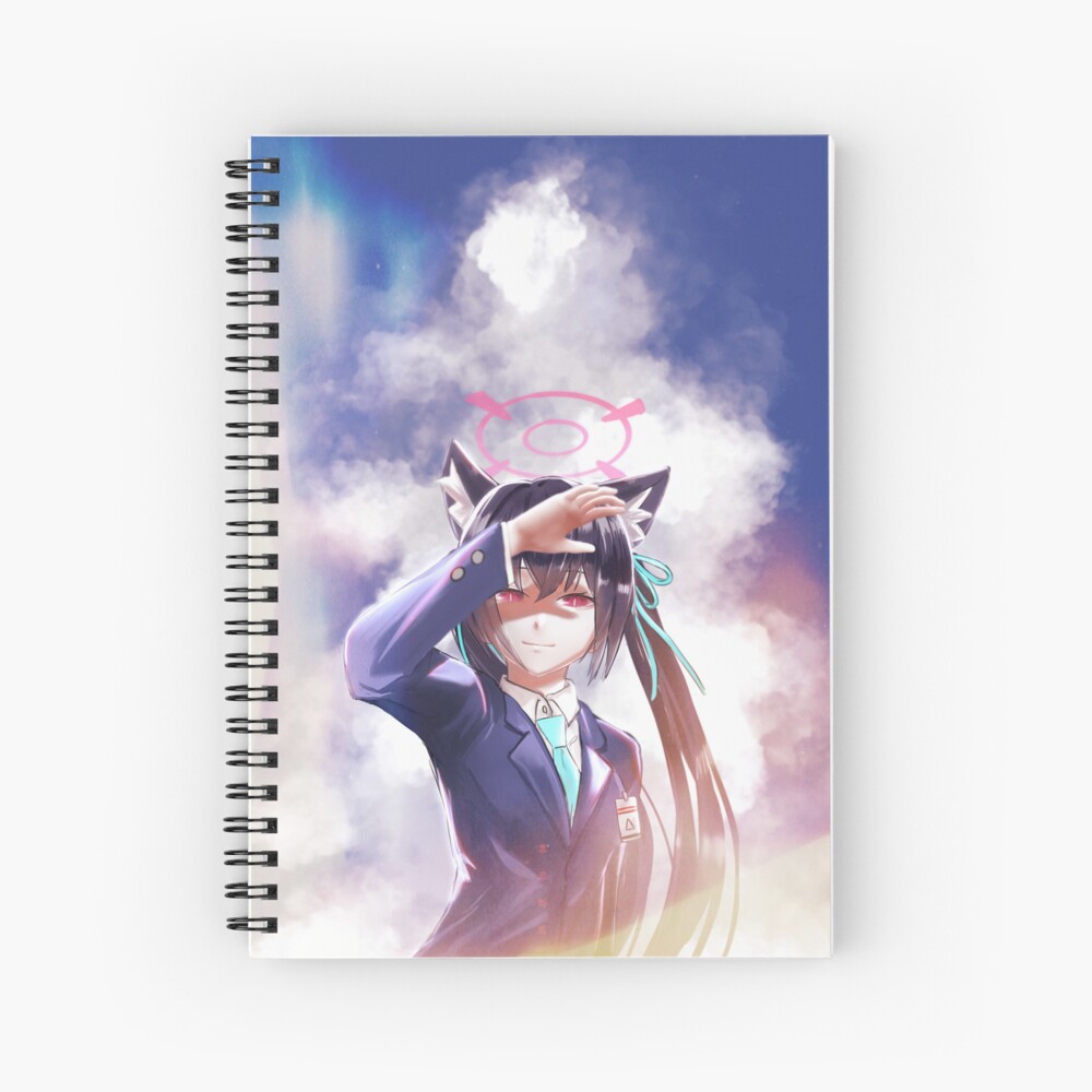 "BlueArchive fanart by horoharo" Spiral Notebook for Sale by horo-haro ...
