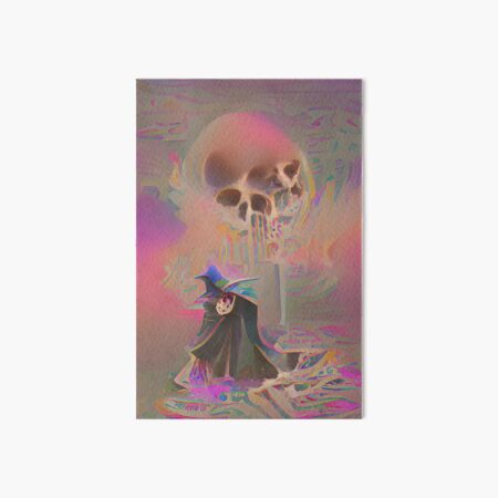 "Pastel Death Magic" Art Board Print by EtherealLabAI | Redbubble