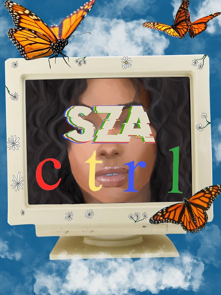 "Sza Ctrl " Sticker by graceec419 | Redbubble