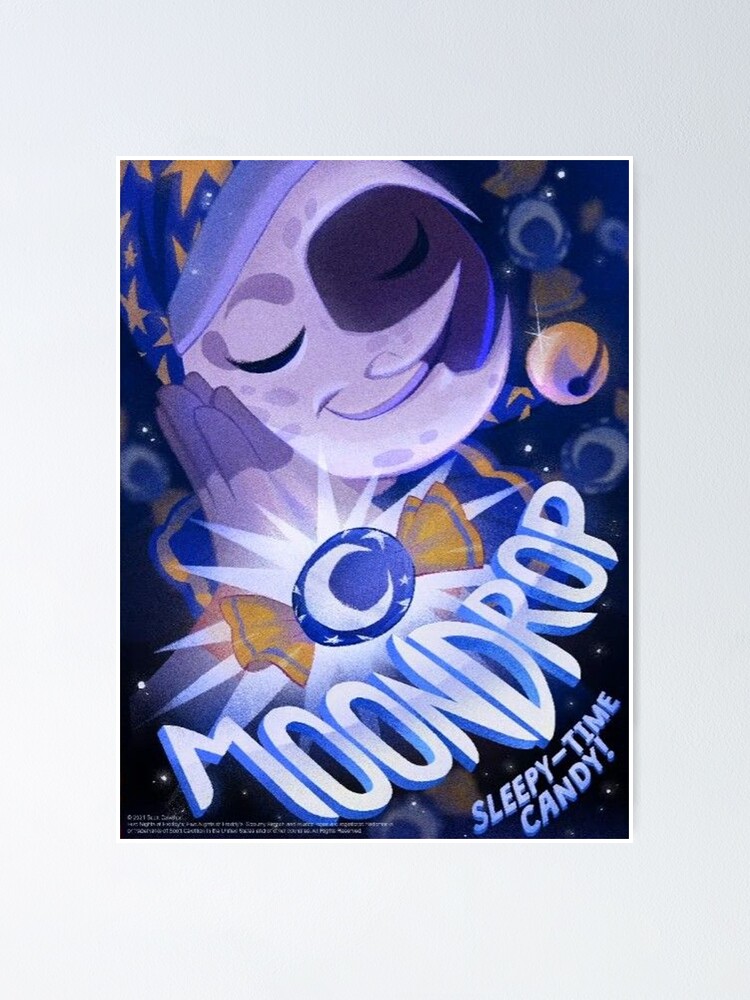 "Moondrop" Poster for Sale by kimberlystehr | Redbubble
