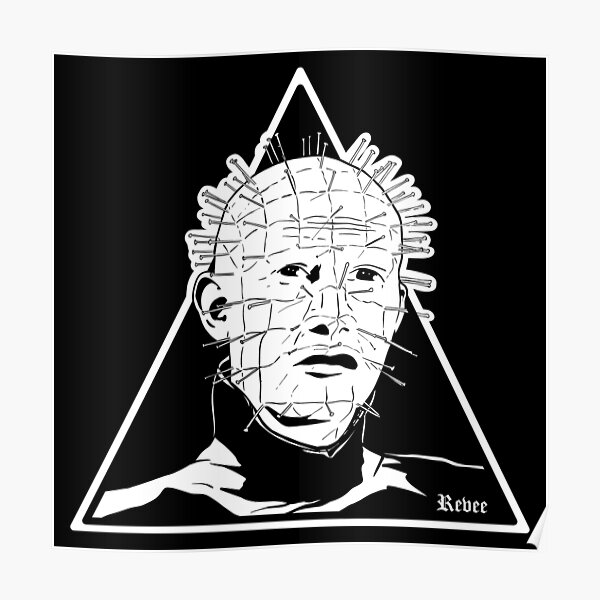 "Pinhead " Poster for Sale by HotBoxCrew | Redbubble