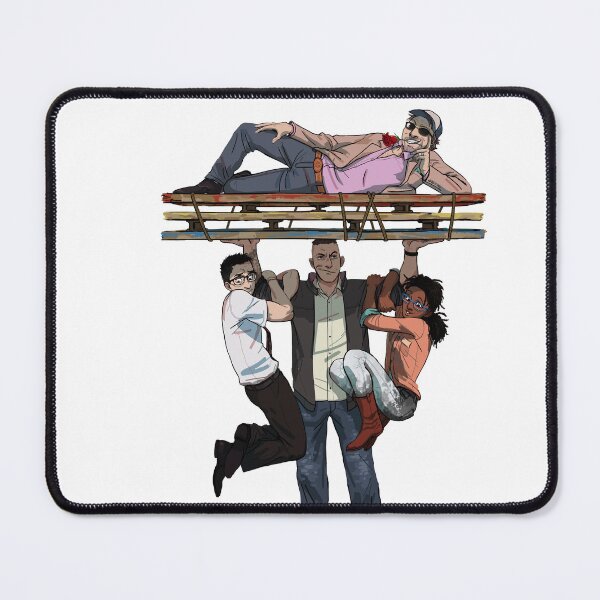 "David, Dwight, Claudette, Ace tower" Mouse Pad for Sale by Yashy ...