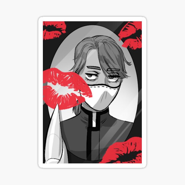 "Kisses for Aesop" Sticker by Yashy | Redbubble