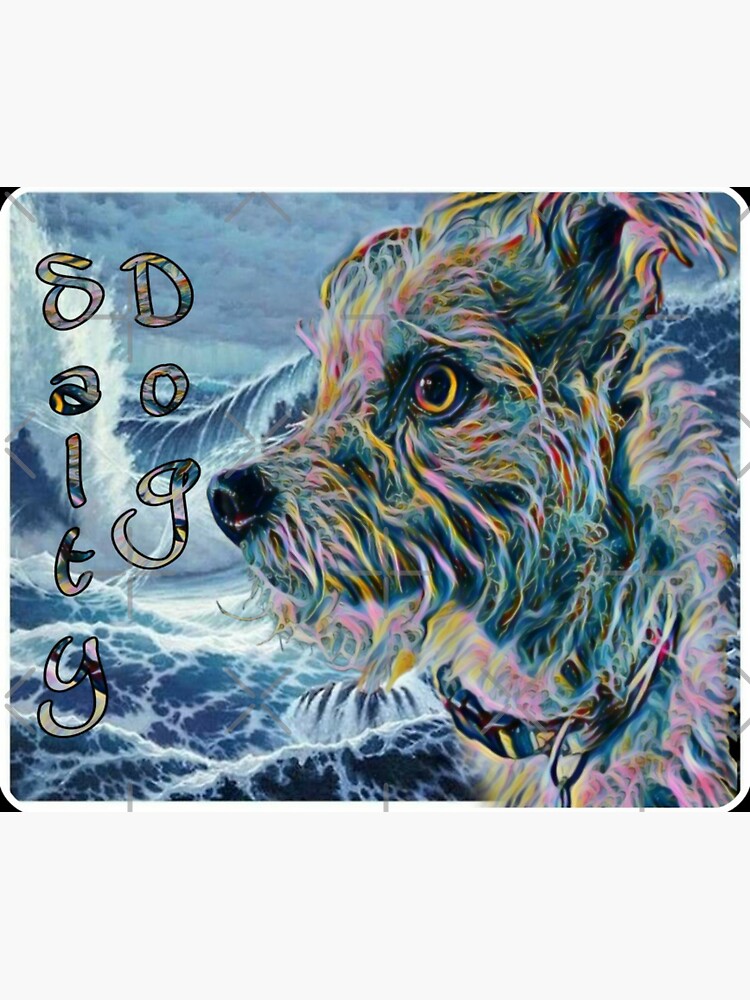 "Salty Dog" Sticker for Sale by MoonStarSailing | Redbubble