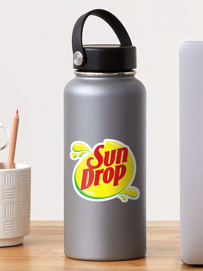 "Modern Sundrop Logo" Sticker for Sale by landshark753 | Redbubble