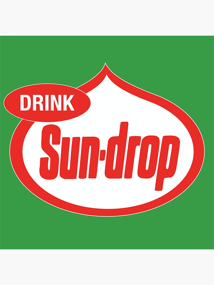 "Vintage Sundrop Dew Logo Bright" Sticker for Sale by landshark753 ...