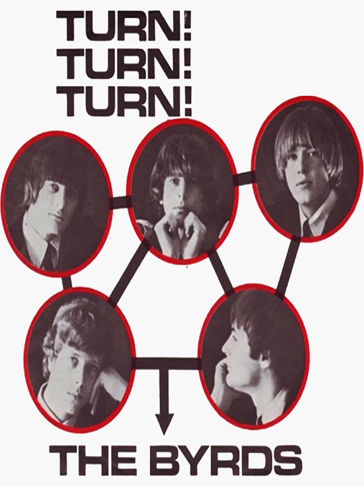 "The Byrds" Sticker for Sale by AbhikaJewels | Redbubble