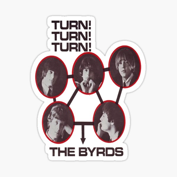 "The Byrds" Sticker for Sale by AbhikaJewels | Redbubble