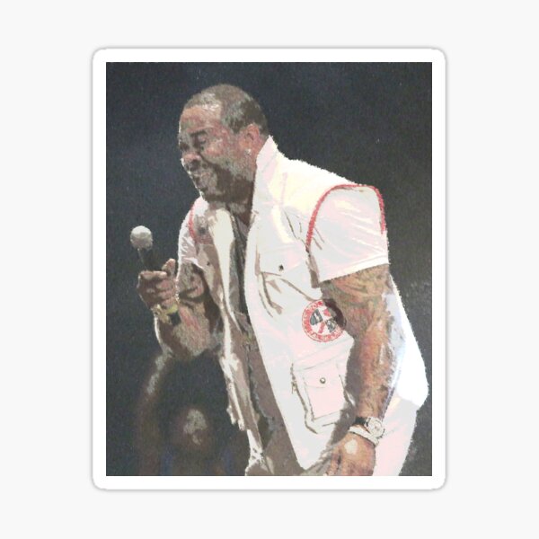"Busta artwork" Sticker for Sale by ezrawilld | Redbubble
