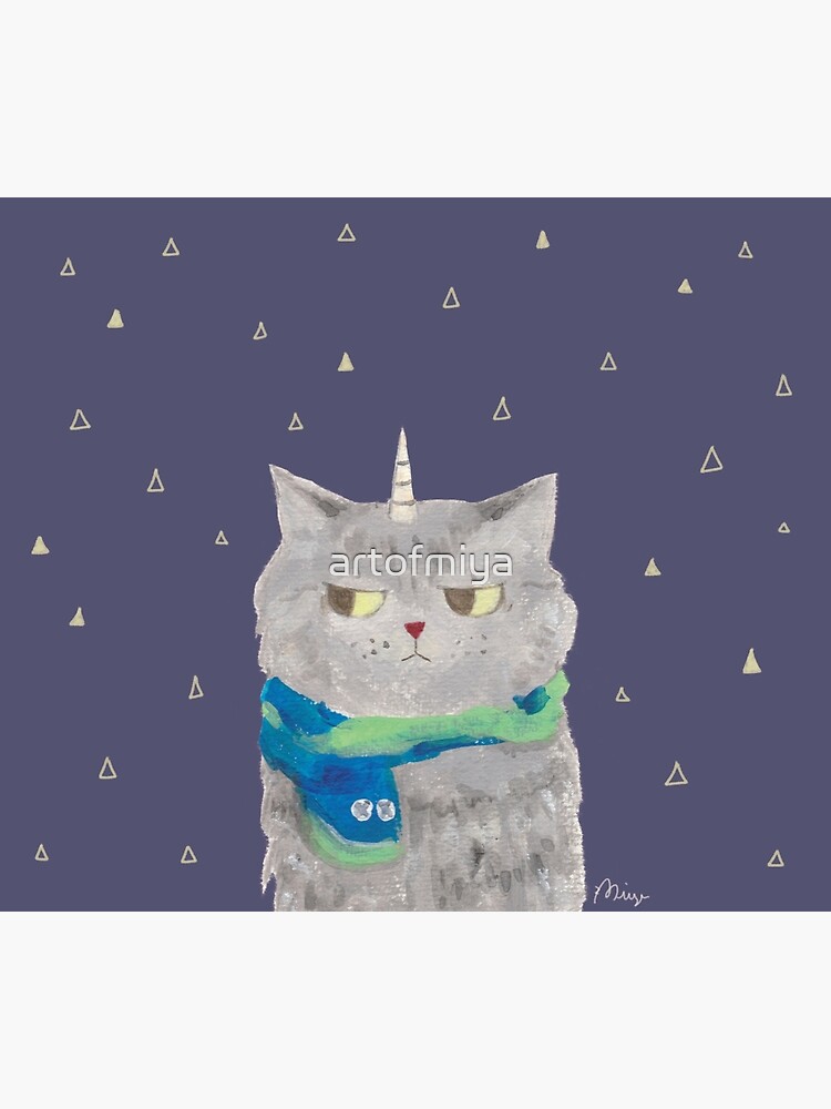 "Caticorn: 002 " Poster for Sale by artofmiya | Redbubble