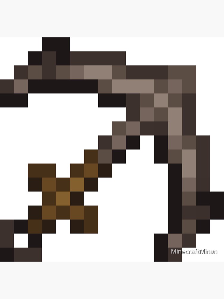 Pioche Pixel Art Minecraft