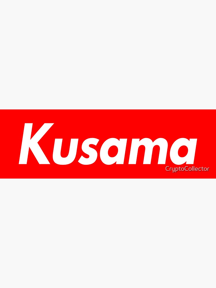 "Kusama Box Logo" Sticker for Sale by CryptoCollector | Redbubble