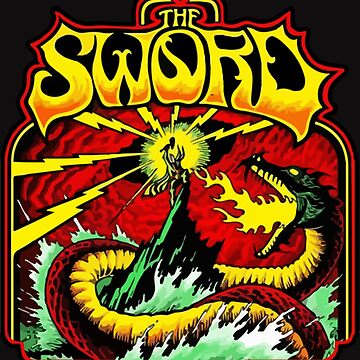 "The Sword Band " Sticker for Sale by King-Parent | Redbubble
