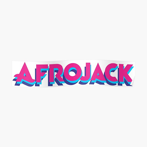"Afrojack Logo" Poster for Sale by ariyaclass | Redbubble