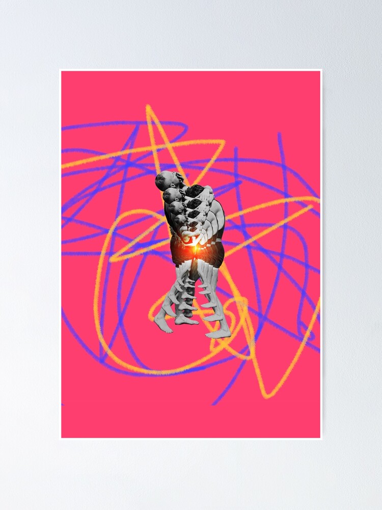 "colorful boxing" Poster for Sale by rcovisa | Redbubble