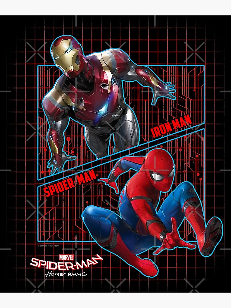 "Spideman Team Gridlock" Poster by DAVIENNEDENTE | Redbubble