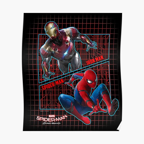 "Spideman Team Gridlock" Poster by DAVIENNEDENTE | Redbubble