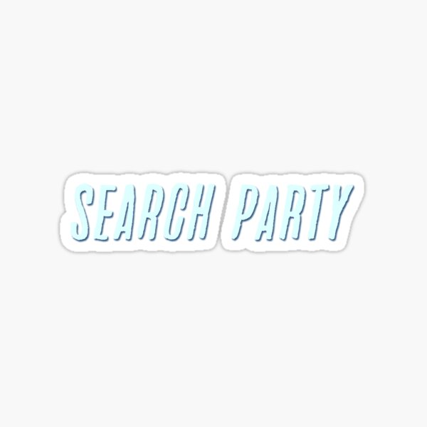 "BEST TO BUY - Search Party Logo" Sticker by underrate | Redbubble