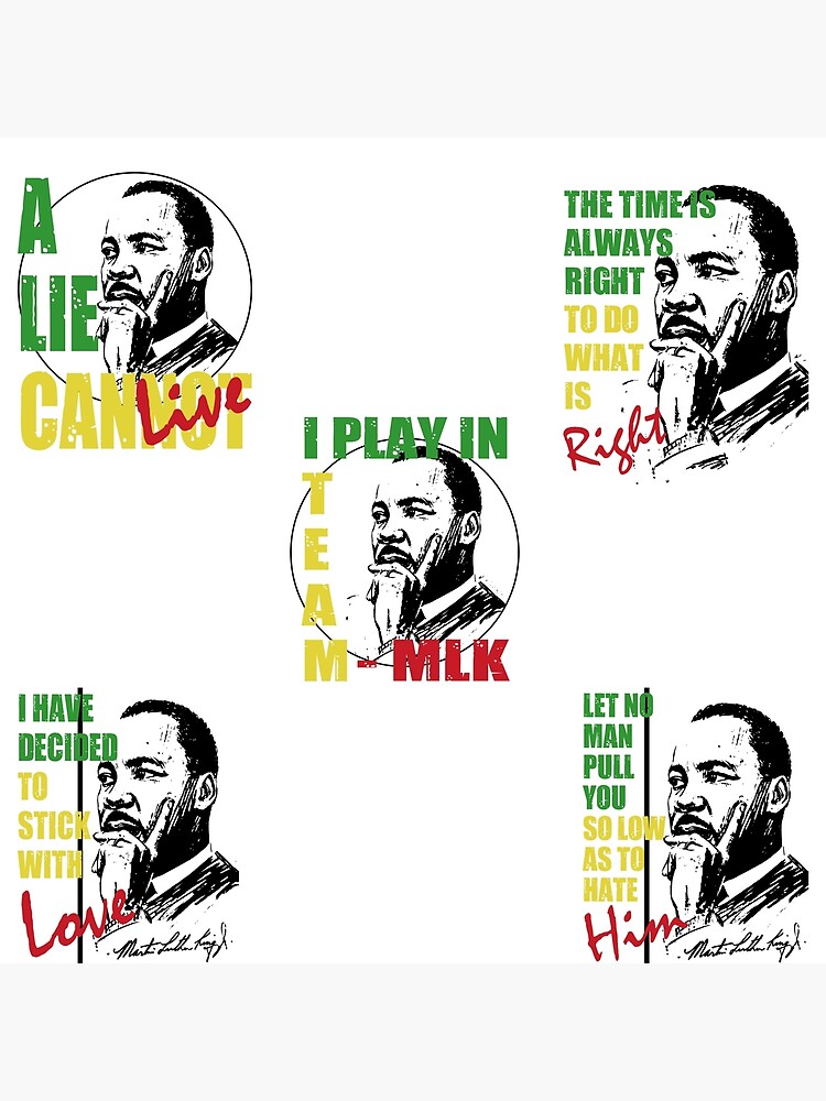 "Martin Luther King Jr. - Black History Month Stickers Pack Sticker ...
