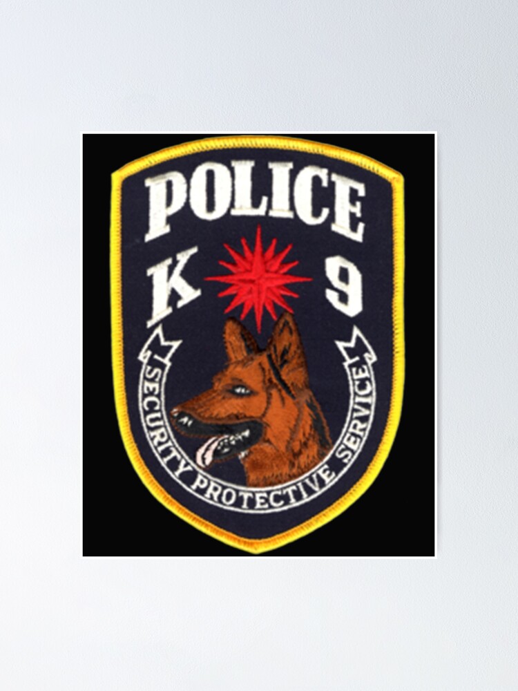 Póster «Servicio de protección K9 de la CIA» de Simmie-Lakishia | Redbubble